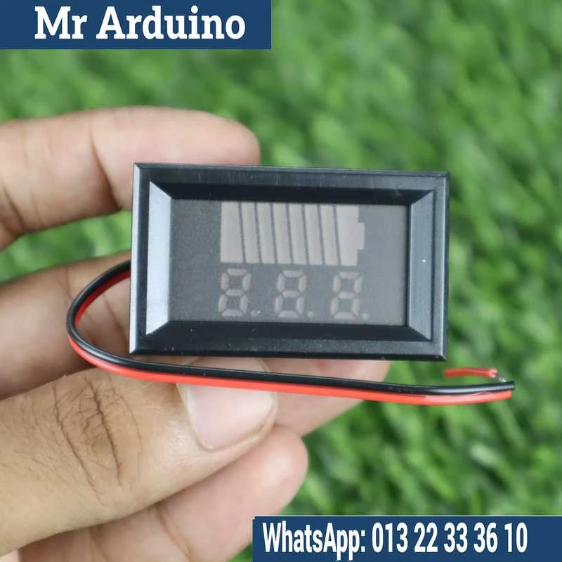 12V Battery Capacity & Charging Level Indicator