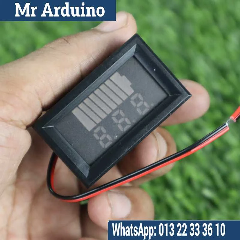 12V Battery Capacity & Charging Level Indicator