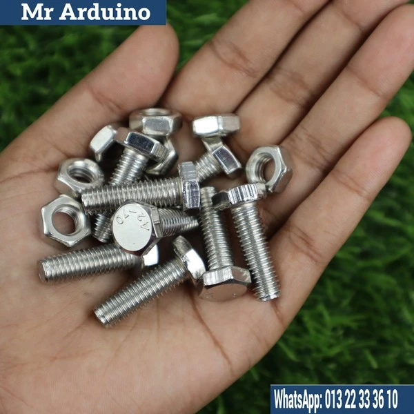 1 Inch Bolt Big With Nut