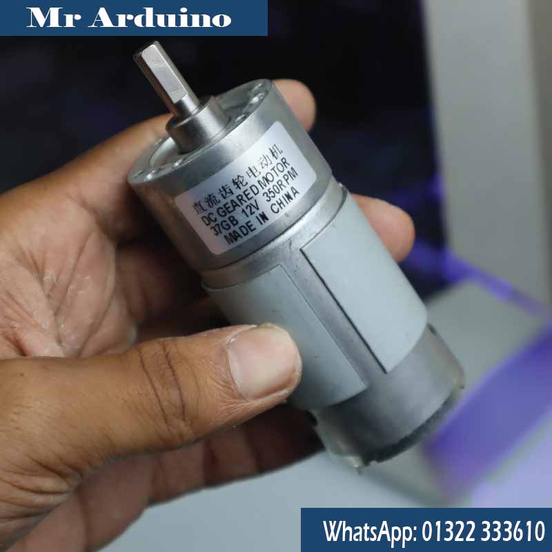 12V 37GB Gear Motor 350 RPM