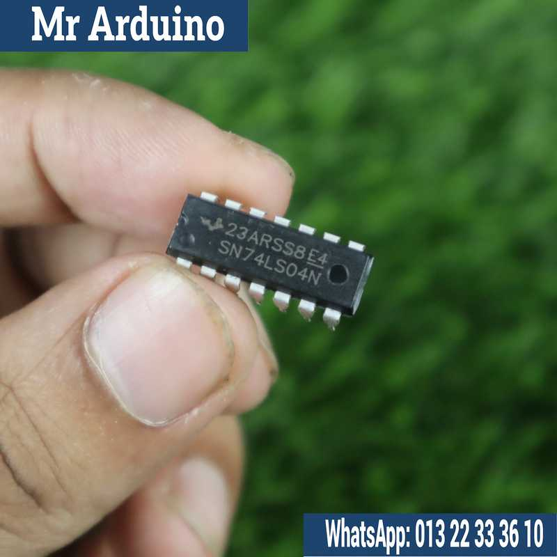 7404 NOT Gate Logic IC | SN74LS04N logic IC
