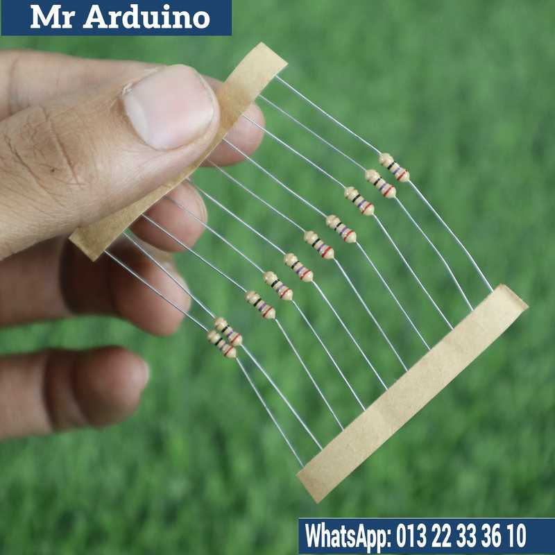 27 Ohm Resistor Quarter Watt 0.25W