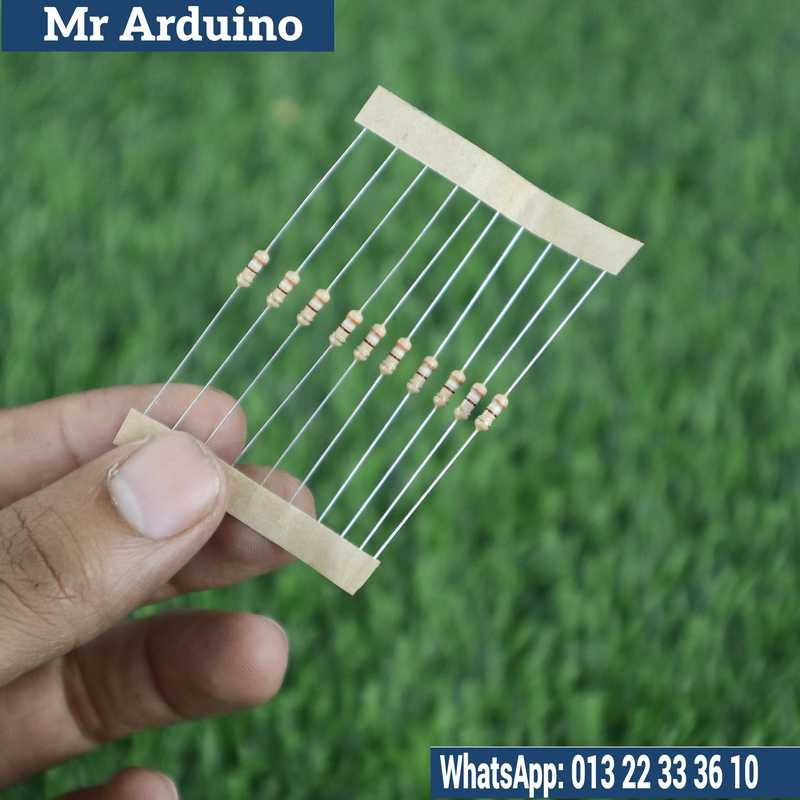 390 Ohm Resistor Quarter Watt 0.25W