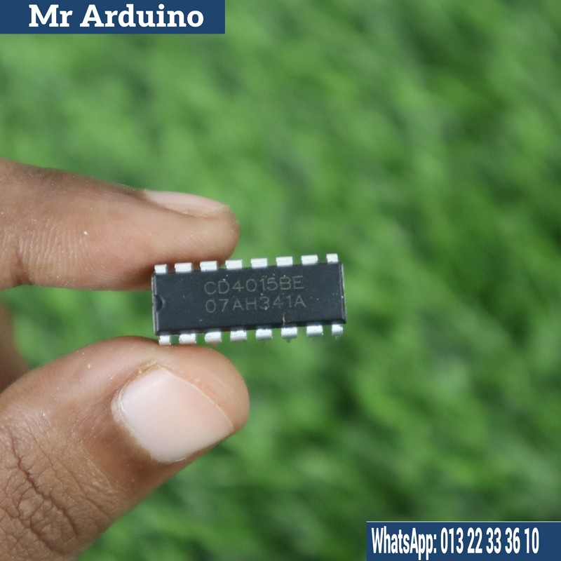 CD4015 Dual 4-Stage Shift Register