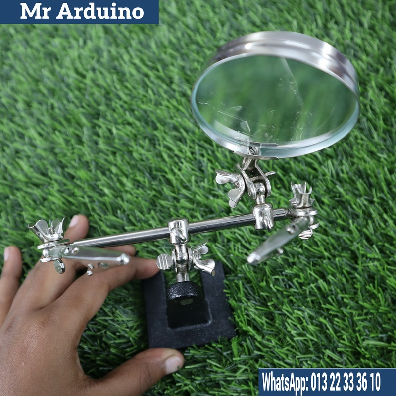 Magnifying Glass Magnifier With Three Handles